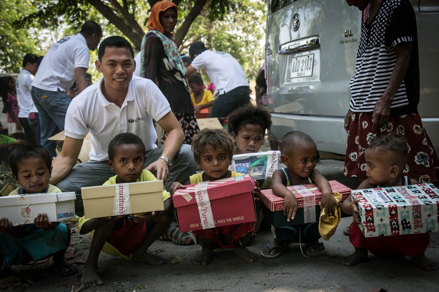 Shoeboxes of Love for the Aetas | ADRA Philippines